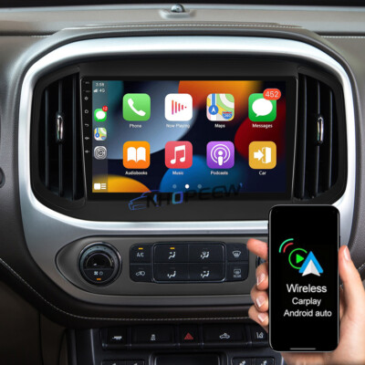 2+32GB Android 15 Carplay Car GPS Stereo Radio For Chevrolet Colorado ...
