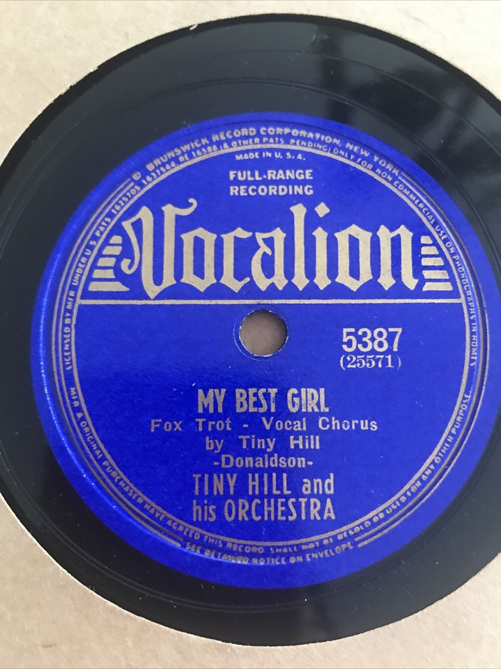 TINY HILL 78 Vocalion 5387 YOU'VE GOT TO SEE MAMA EV'RY NIGHT 1940 E | eBay