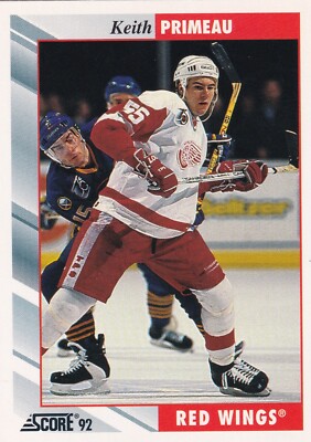 1992-93 Score #316 Keith Primeau- Detroit Red Wings + (Yes 4 Free ...