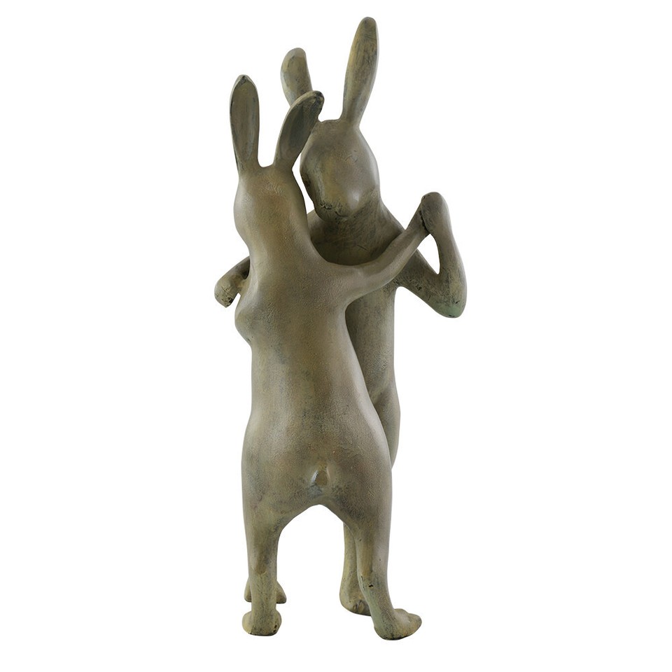 SPI Home 21096 First Dance Rabbit Garden Sculpture Statue Dancing | eBay