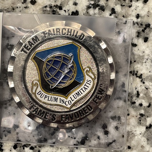Air Force team Fairchild 92 ARW 92 BR Vice commander challenge coin | eBay