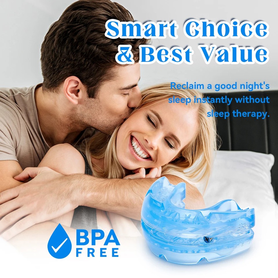 Anti Snore Bruxism Mouth Guard Sleeping Aid Stop Snoring Mouthpiece ...