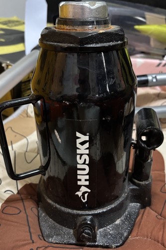 Husky Hydraulic Bottle Car Jack Rust Resistant Steel 20 Ton 756 321 | eBay