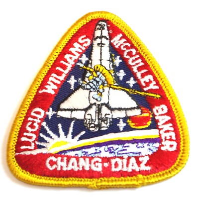 NASA Space Shuttle Patch Flight Crew Lucid Williams McCulley Baker ...