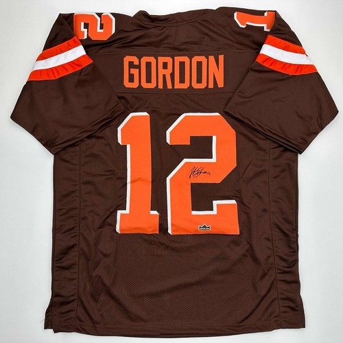 Facsimile Autographed Josh Gordon Cleveland Brown Reprint Jersey Size ...