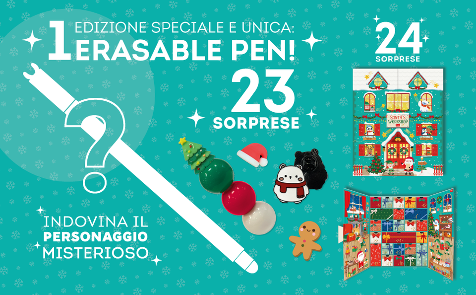 LEGAMI penna Yeti Erasable Pen Limited Edition - Calendario dell ...