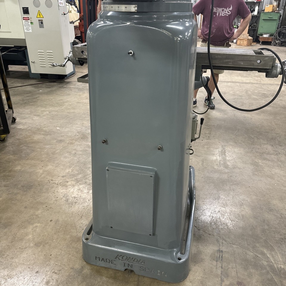 CLAUSING KONDIA FV-1 MILLING MACHINE TRAK POWER DRAW BAR *Video* | eBay