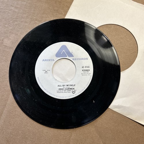Eric Carmen All By Myself/Everything 1975 Aristo Records 45 | eBay