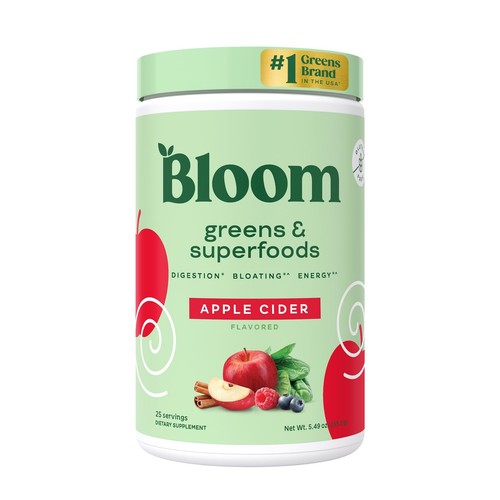 Bloom Nutrition Superfood Greens Powder Digestive Enzymes with ...