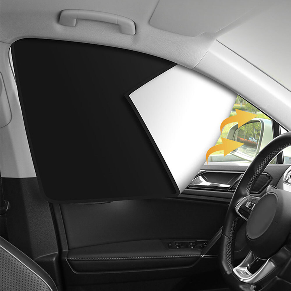 Universal Magnetic Car Driving Side Window Sunshade Visor Curtain UV ...