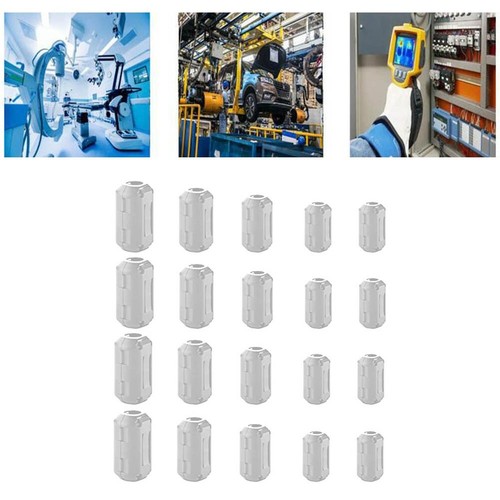 Clips de cable noyau en ferrite 20PCS pour r duire les interf rences lectro | eBay