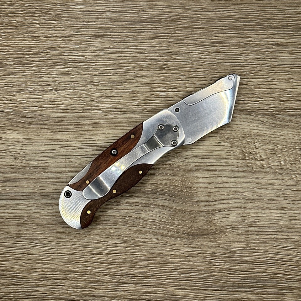 Master Mechanic Utility Box Cutter Lockback Folding Knife With Pocket ...