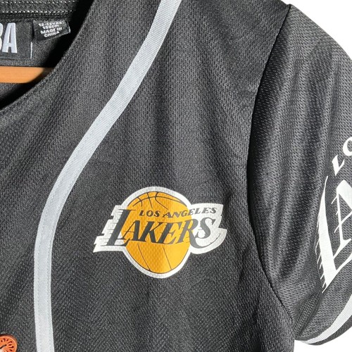 NBA Los Angeles Lakers Basketball Jersey Girls Size 12-13 Black LeBron ...