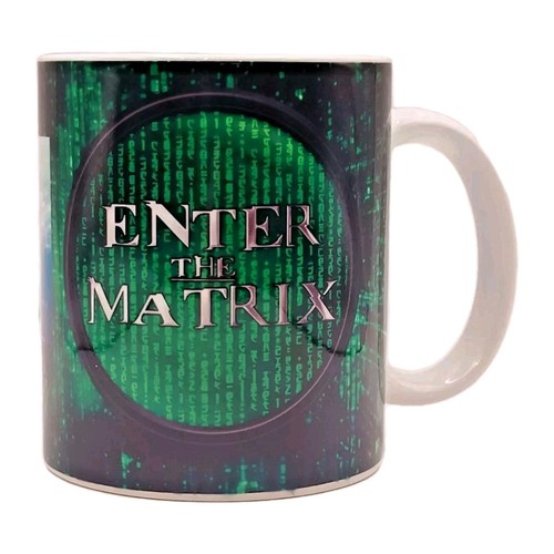 Enter The Matrix Mug, Film, Coffee Mug, Tea Mug, Sci-fi, Neo, Morpheus ...