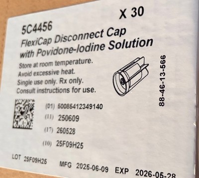 30x New sealed Baxter FLEXICAP Disconnect Cap 5C4456 | eBay