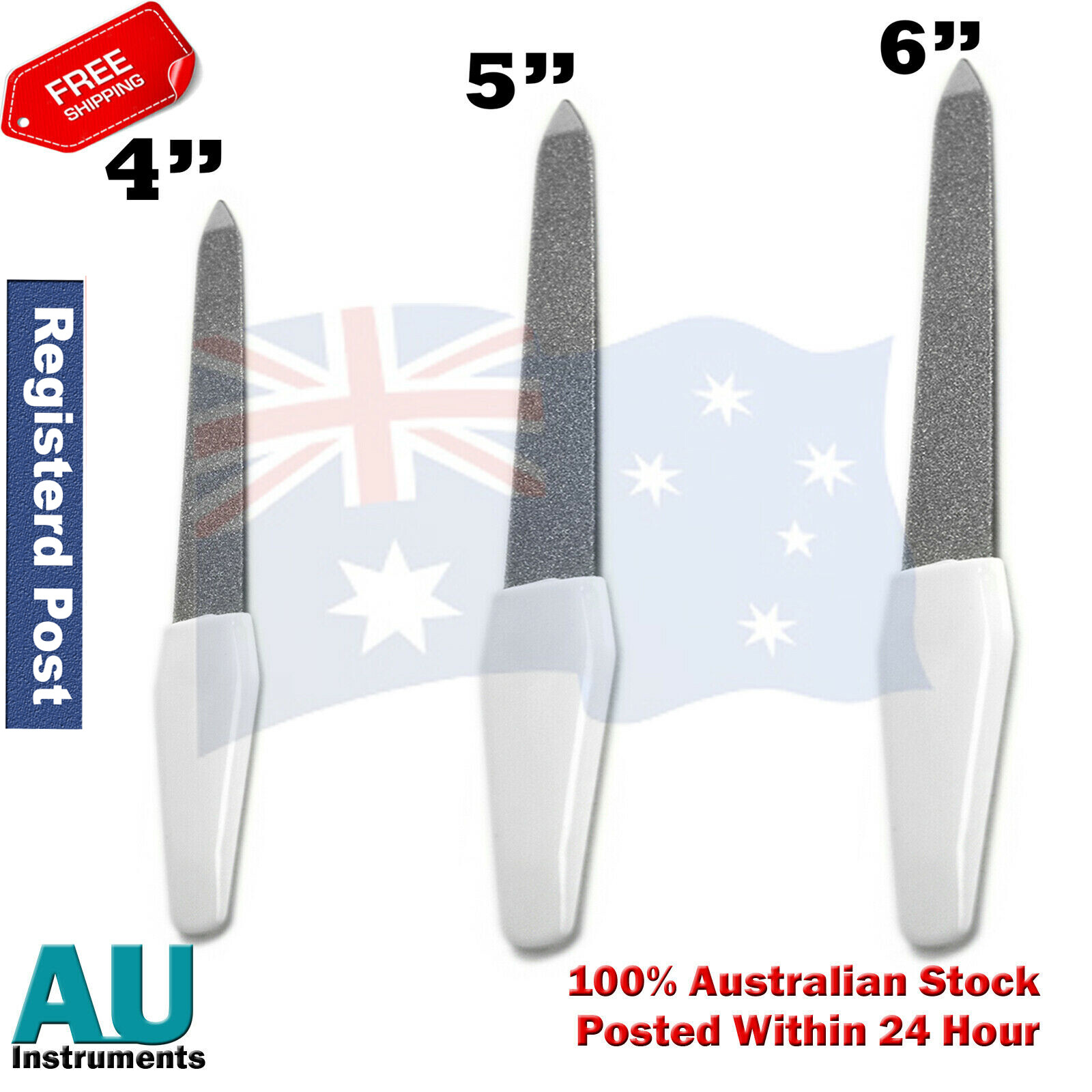 Chiropody Nail File Extra Fake Nails Trimmer Manicure Pedicure Foot ...