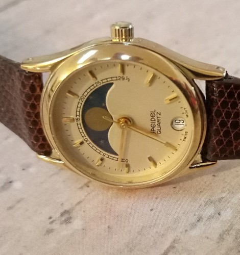 Speidel ladie's vintage moon phase (Swiss movement) watch | eBay