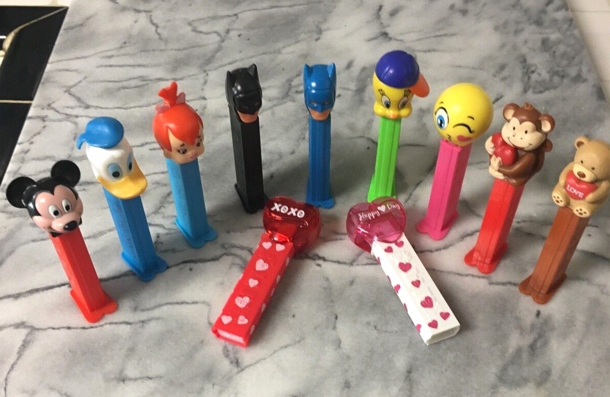 Lot of 11 Collectible Pez Dispensers Hungary, Slovenia, Yugoslavia ...