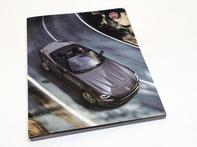 2017 Mopar Fiat 124 Spider Accessories Brochure | eBay