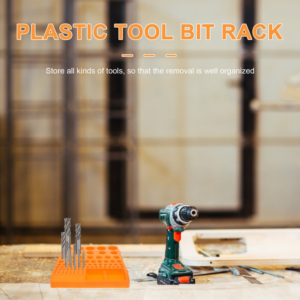 Milling Cutter Holder Drill Shelf Organizer Bit Organizers Tool Rack | eBay