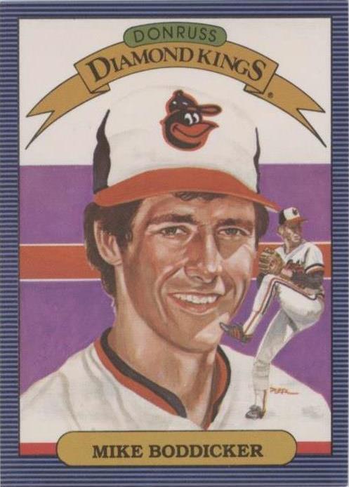 1986 Leaf Canadian - Diamond Kings Mike Boddicker #8 for sale online | eBay