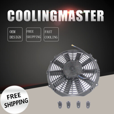 12 Inch 80W 12 Volt Electric Cooling Fan Performance Thermo Fan | eBay