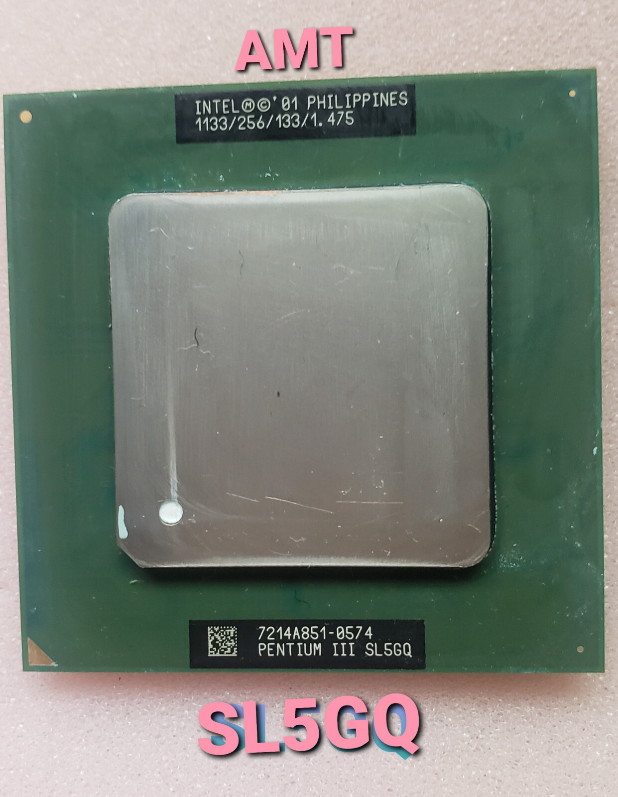 SL5GQ CPU INTEL PENTIUM III 1133/256/133/1.475 CPU Processor | eBay