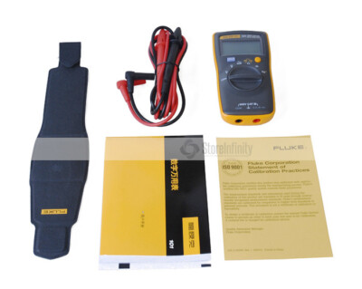 Fluke 101 kit Palm-Sized Digital Multimeter 600V with Magnetic Pendant ...
