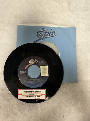 Joe Diffie “Honky Tonk Attitude/ Just A Regular Joe” Single 7’ Vinyl 45 ...