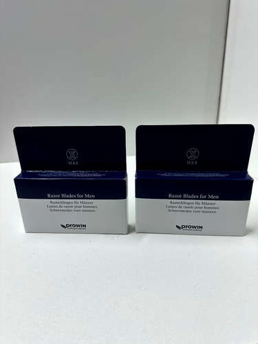 proWIN MAX Razor Blades for men - Ersatzklingen für proWIN Nassrasierer ...