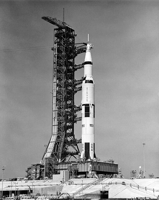 Silver Nasa Rockets