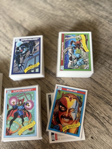 1990 Impel Marvel Universe series 1 Complete Base Set 162 Cards NM | eBay