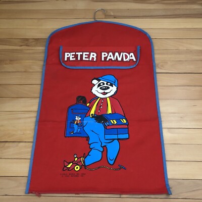 1984 Peter Panda Hanging Laundry Bag Child World Children's Palace ...