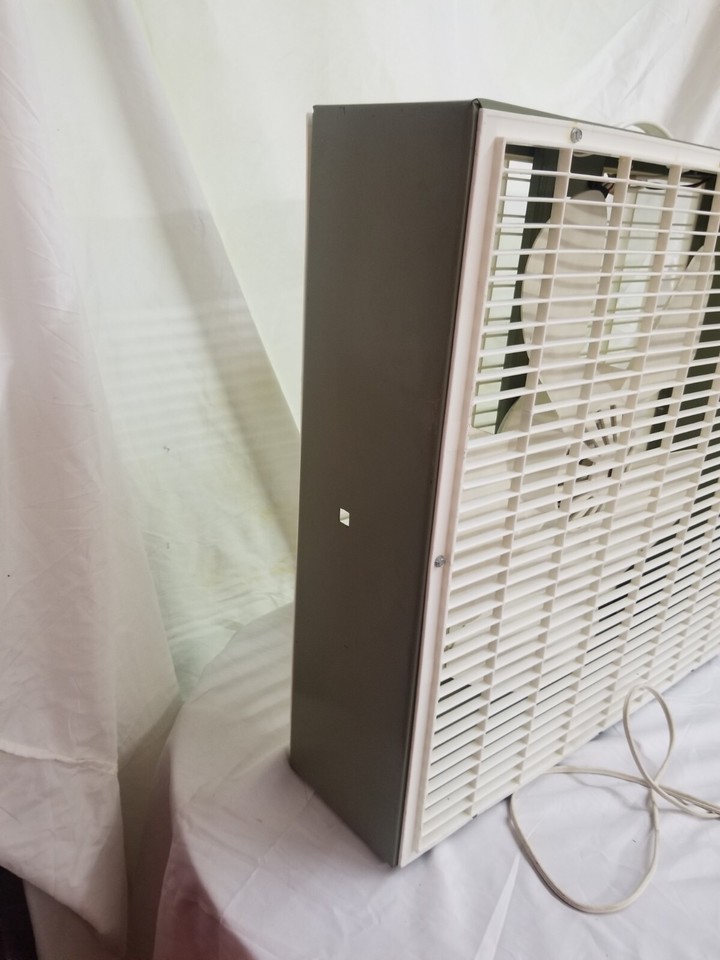 Vintage Rare Superlectric Avocado Green Box Fan | eBay