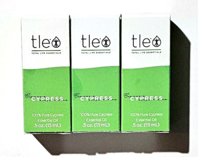 tle Total Life Essentials Cypress Pure Essential Oil Topical .5oz | eBay