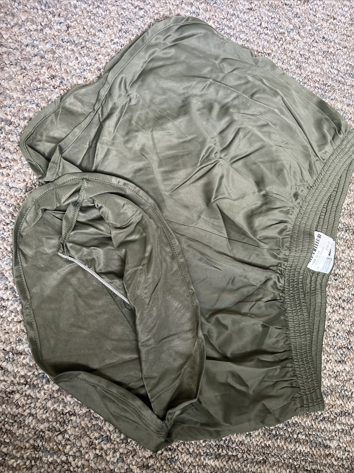 Olive Drab Nylon Soffe Ranger Panties Silkies Running Track Shorts ...