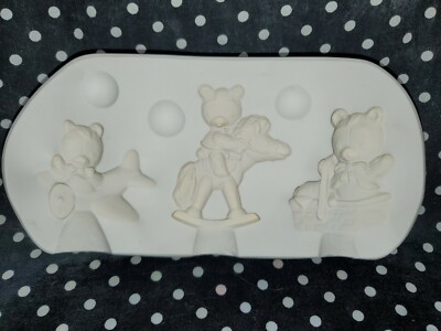 Kimple Molds 813 Three (3) Bears Ceramic Sip Casting Mold | eBay
