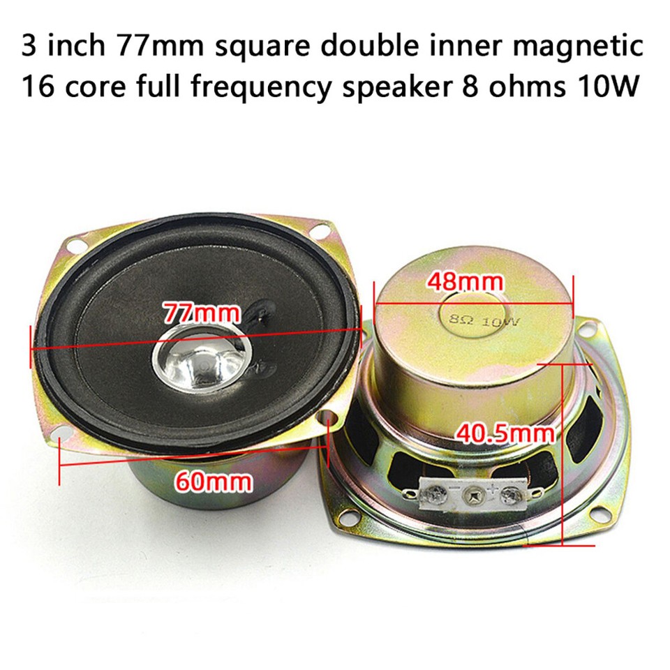 Small Speaker Horn 0.25-20W 4ohm/8ohm Ultra Thin Horns Speakers Audio ...