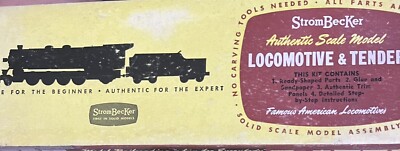 Strombecker Wood Model Train 2-8-2 Mikado | eBay