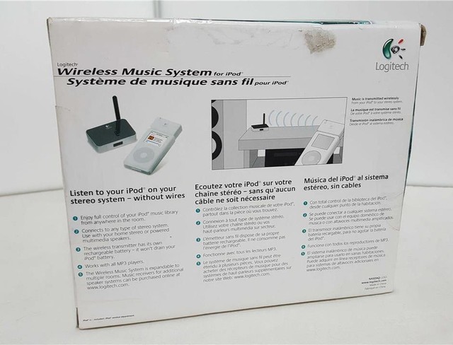 Logitech Wireless Music System for iPod & Mp3 Players for sale online ...