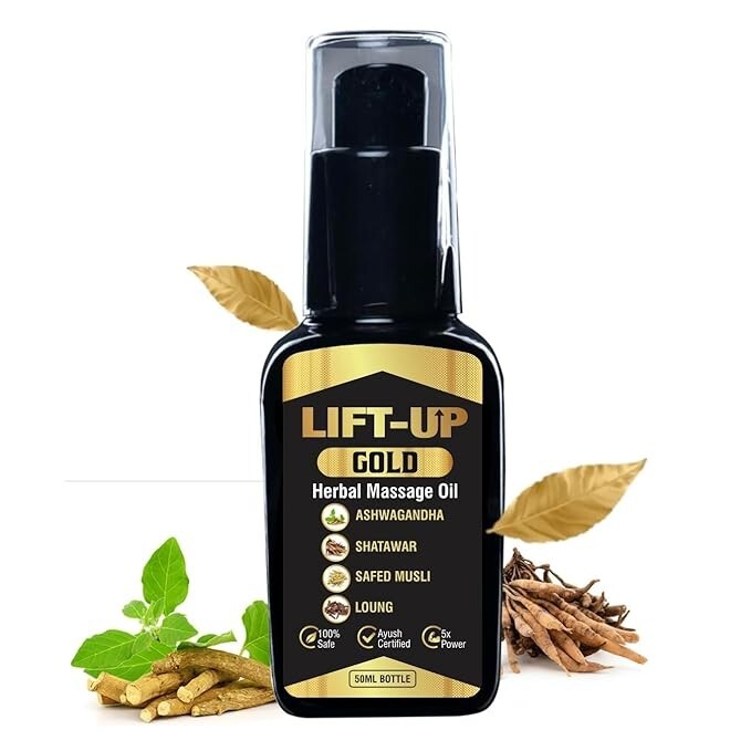 Lift Up Oil for Men, Massage Oil for Men | 50 ml pack| 100% Pure ...