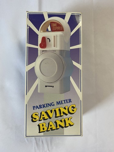 Kids Parking Meter Savings Bank Vintage 1991 | eBay