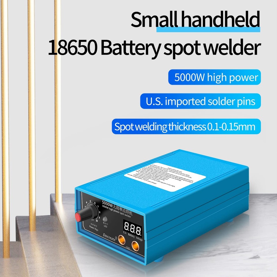Spot Welder, Battery Spot Welder, Handheld Spot Welder, 10-position ...