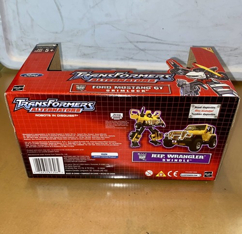 Hasbro Transformers Alternators Ford Mustang Gt Grimlock Action Figure ...