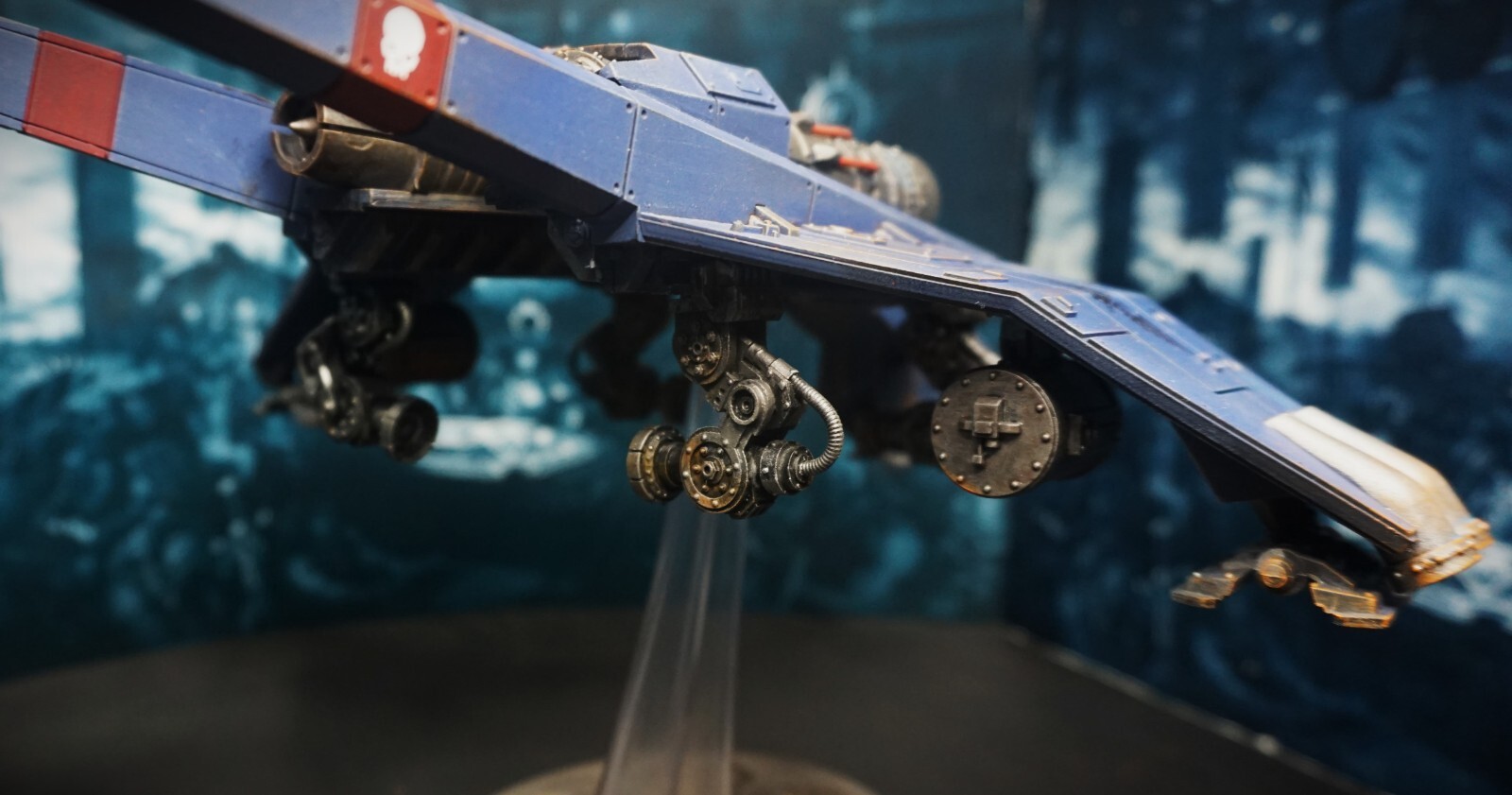 Death Korps of Krieg Imperial Navy Valkyrie Sky Talon painted Warhammer ...