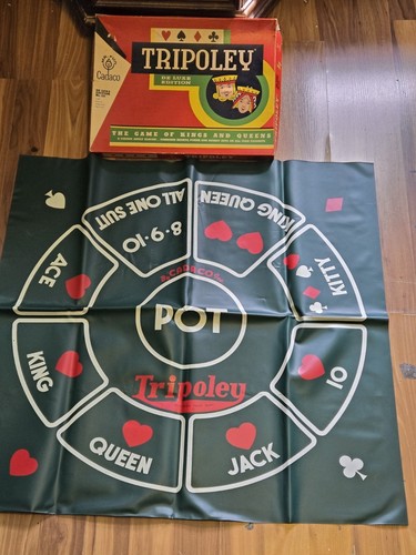 Vintage 1965 Cadaco Tripoley Deluxe Edition Game Mat | eBay