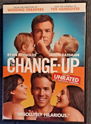 The Change-Up DVD Theatrical and UNRATED Versions, Ryan Reynolds, Jason ...