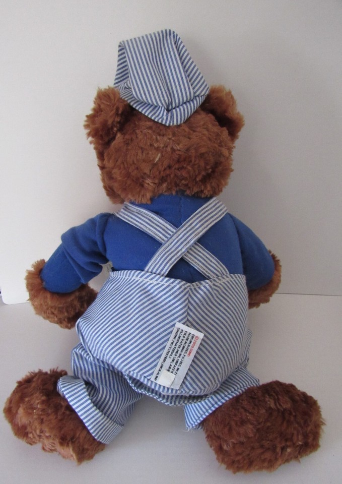 Gund Vintage I've Been Working on the Railroad Singing Train Engineer ...