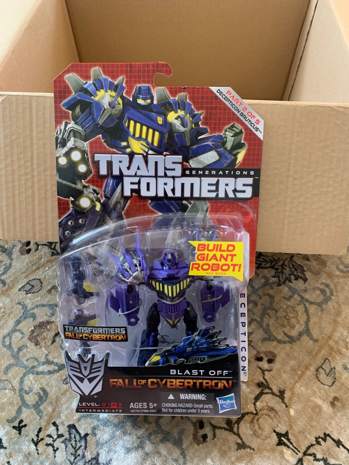 Hasbro TRANSFORMERS Fall Of Cybertron FOC Deluxe Bruticus 5pcs Set | eBay