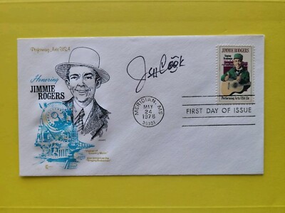 Jeff Cook ALABAMA Signed Autographed, Postal FDC NO INSCRIPTION. | eBay
